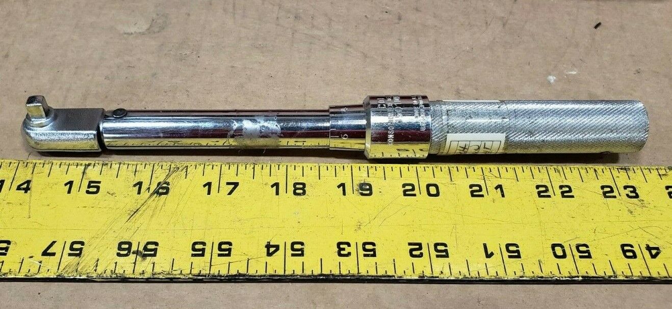 Consolidated Devices, Inc. Torque Wrench 1501MMH 1/4in Drive – SECO ...