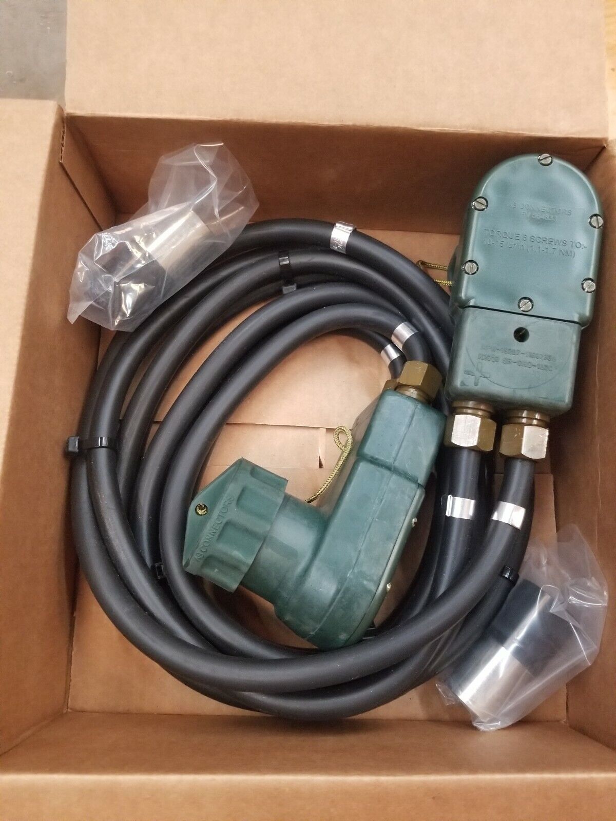MILITARY SLAVE CABLE Vehicle Humvee NATO Slave Cable 12' Foot 24V 500 ...
