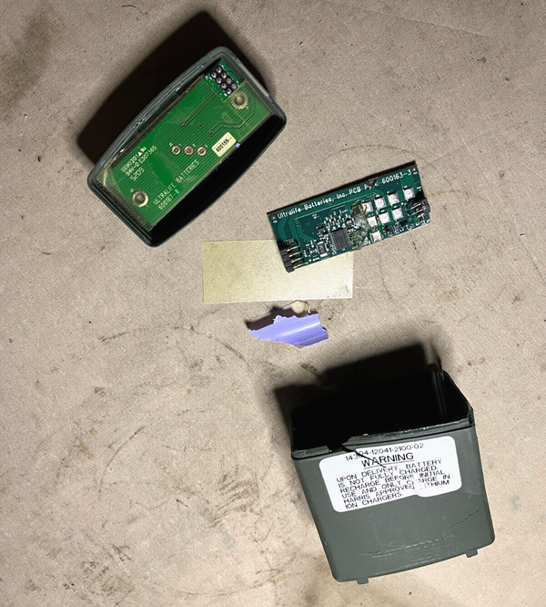 RADIO AN/PRC-152 FAMILY HARRIS 12041-2100-02 STORAGE BATTERY 6140-01-5 ...