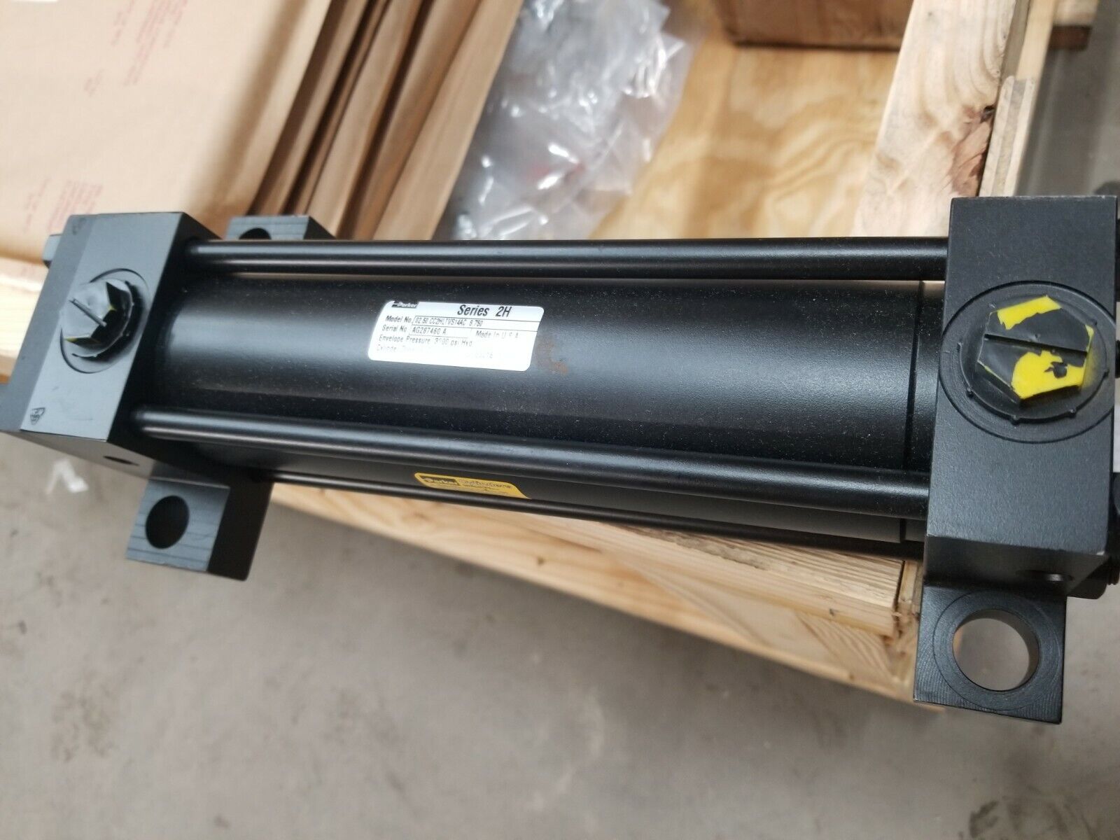 PARKER Actuating Cylinder Assembly AG201176B0 3040-01-468-0450 3000 PS ...