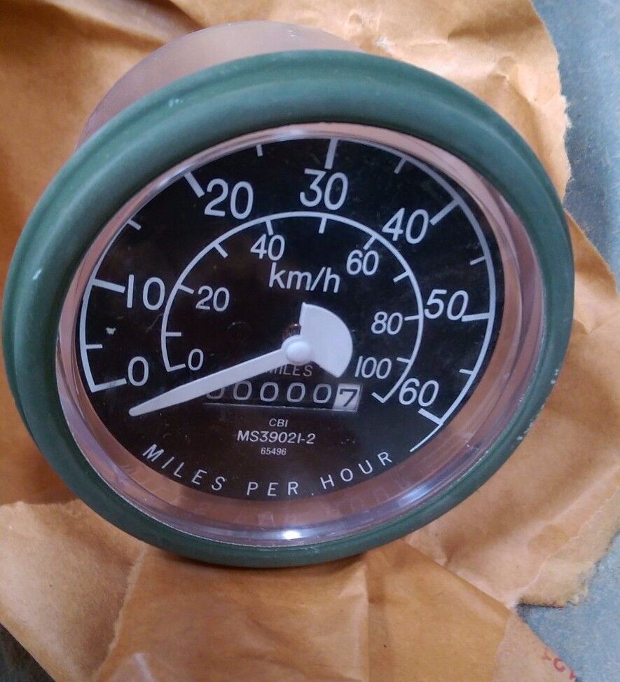 HMMWV Speedometer Jeep M151 M998 M35a2 M-Series ,6680-00-933-3599 NOS ...