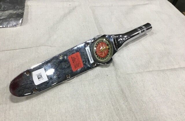 GENUINE SNAP ON TE100 TORQOMETER TORQUE WRENCH , 1/2" DRIVE , 100 FT L ...