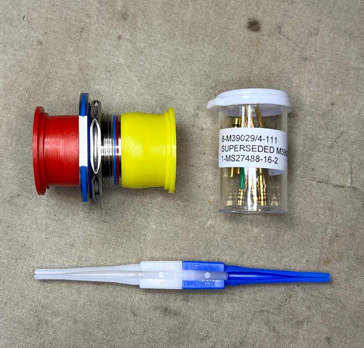 AERO CONTRACTOR M83723/85G1407N ELECTRICAL RECEPTACLE CONNECTOR 5935-0 ...