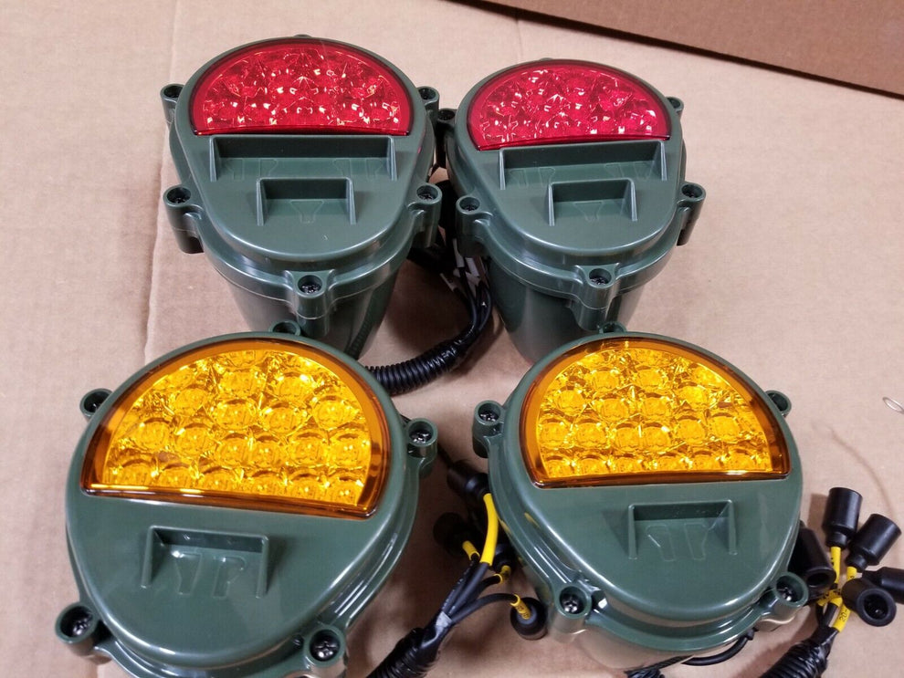 NEW LED HMMWV BRAKE LIGHT, PUSH BUTTON TURN SIGNAL KIT M998 HUMVEE M35 ...