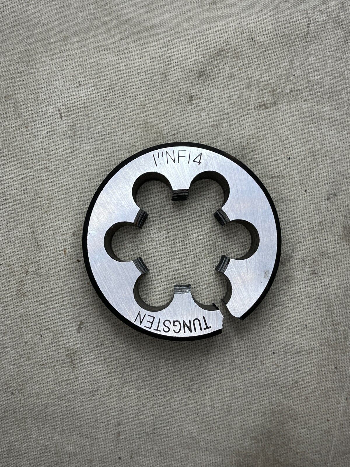 THREADING TOOL 1" X 14 NF SPLIT DIE THREAD CUTTER TUNGSTEN STEEL 1" NF ...