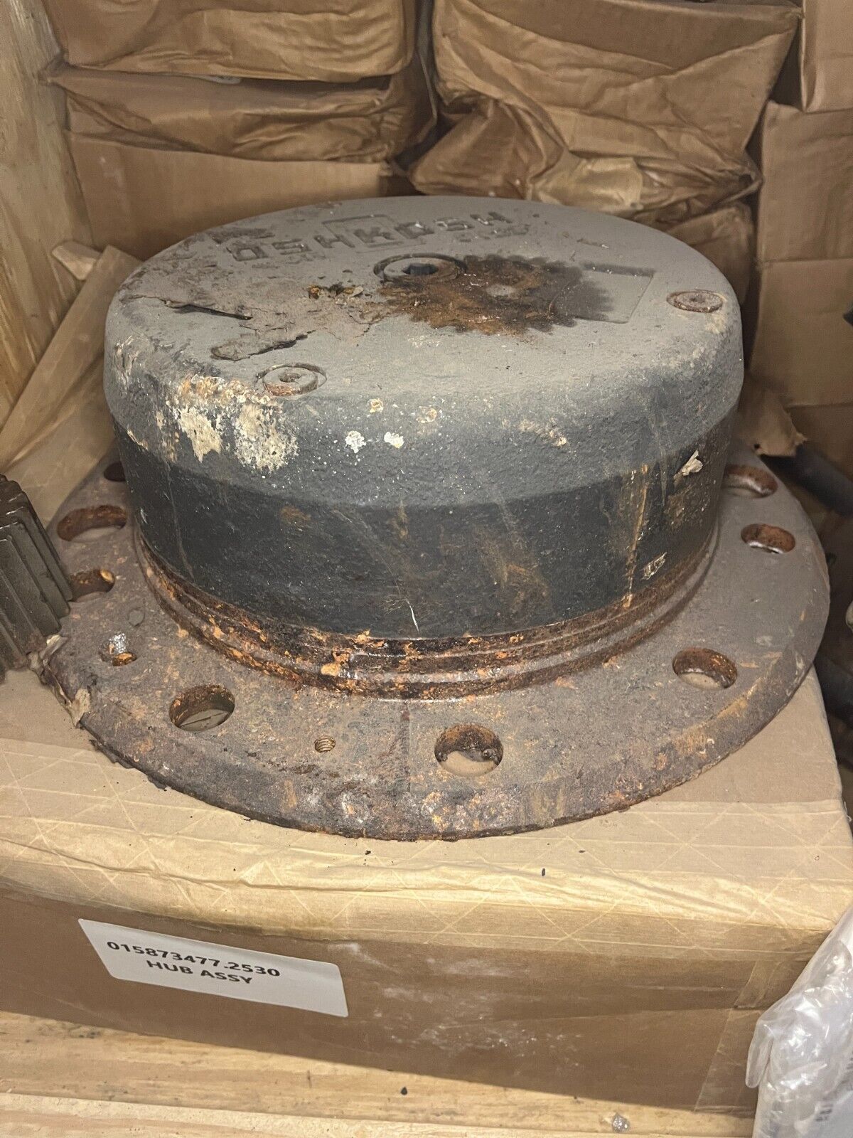 MRAP - M-ATV OSHKOSH 3869157 VEHICULAR WHEEL HUB ASSEMBLY 2530-01-587 ...