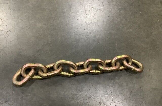 ENGINEER EQUIPMENT TRAILER LOWER RAMP RESTRAINT CHAIN MP5-0987-12 4010 ...