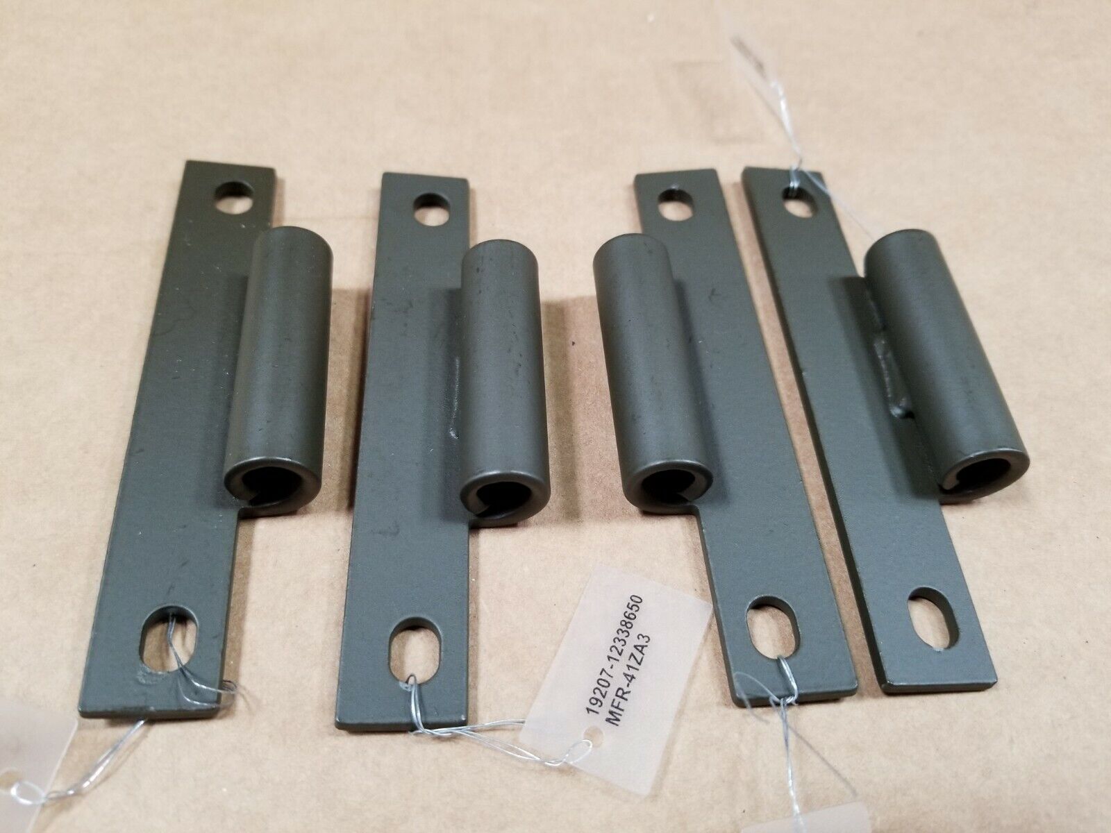 (4) HMMWV HUMVEE DOOR Hinges X Door Soft Top M998 M1114 M1125 Hinge 2 ...