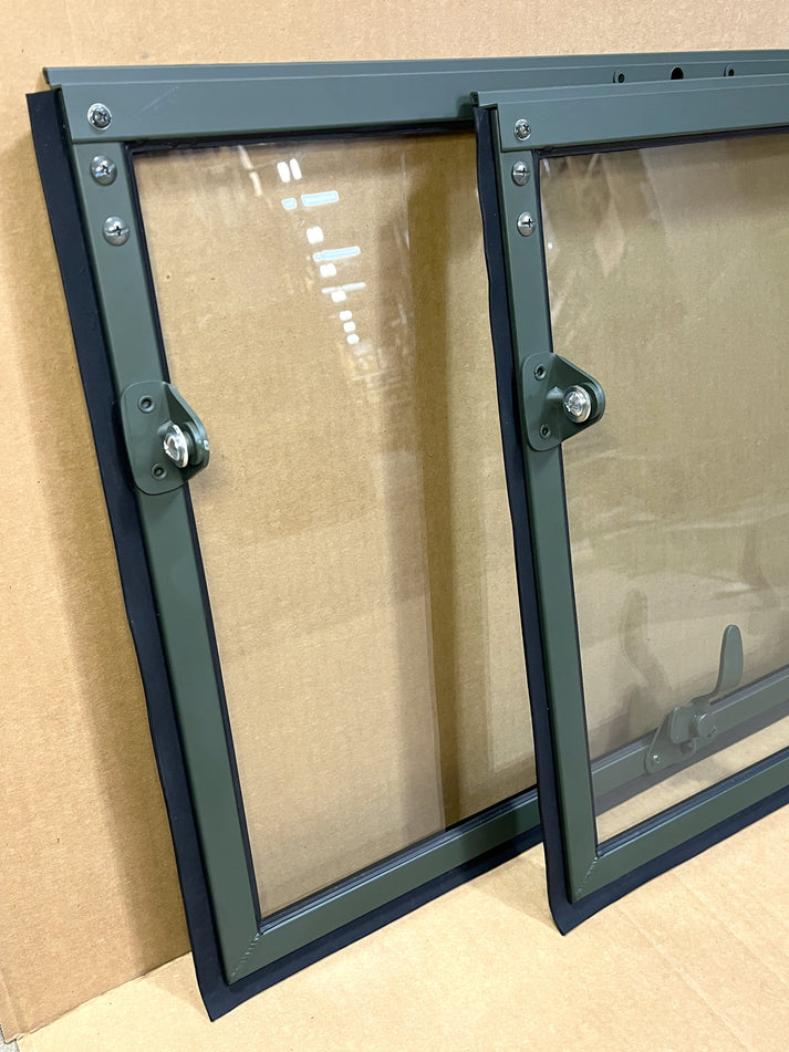 NEW M35A2 Dodge M37 M43 INNER COMPLETE WINDSHIELD SET FRAME FOR 2.5 AN ...