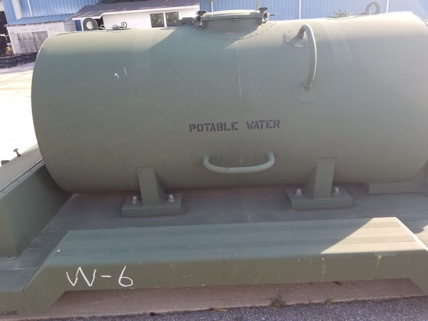 MK149 Military 600 Gallon Water Tank MTVR Heavy Duty Water Tank Portab ...
