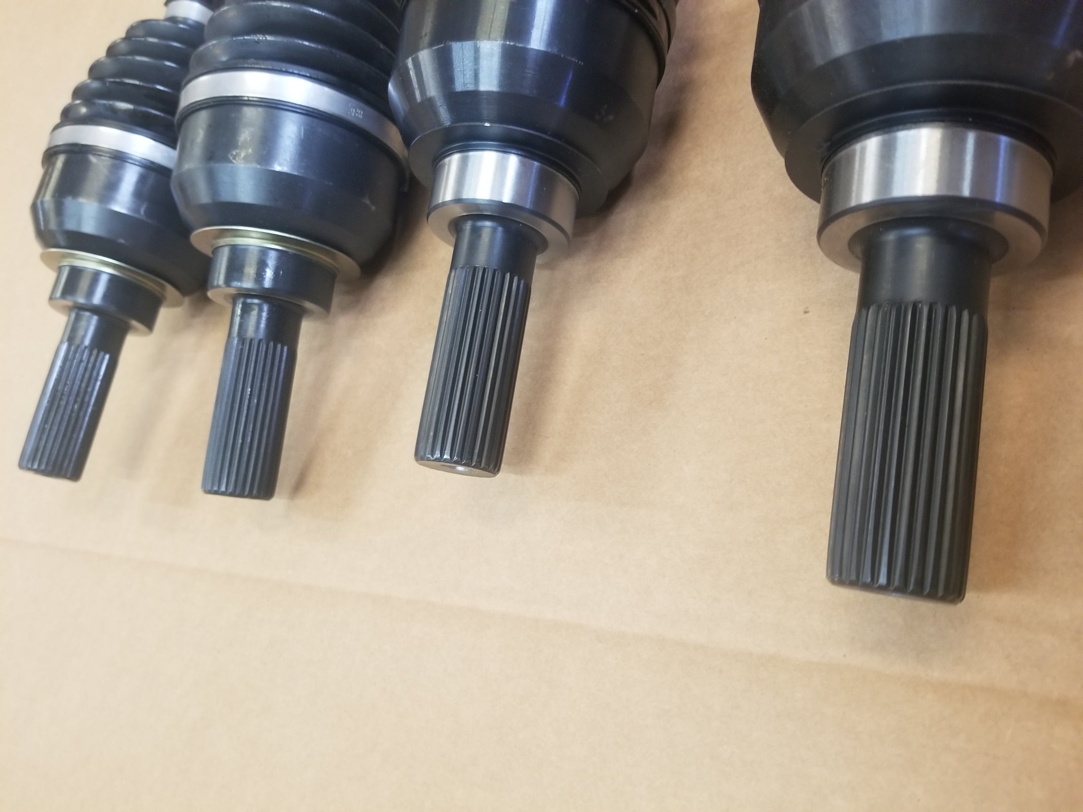 HMMWV Humvee M998 Half Shaft CV Axle Set of 4 Hummer H1 92-98 10K Heav ...