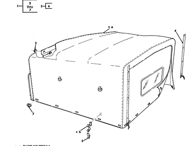 RARE HMMWV M998 ARCTIC 2-MAN SOFT TOP CARGO COVER Humvee White – SECO ...