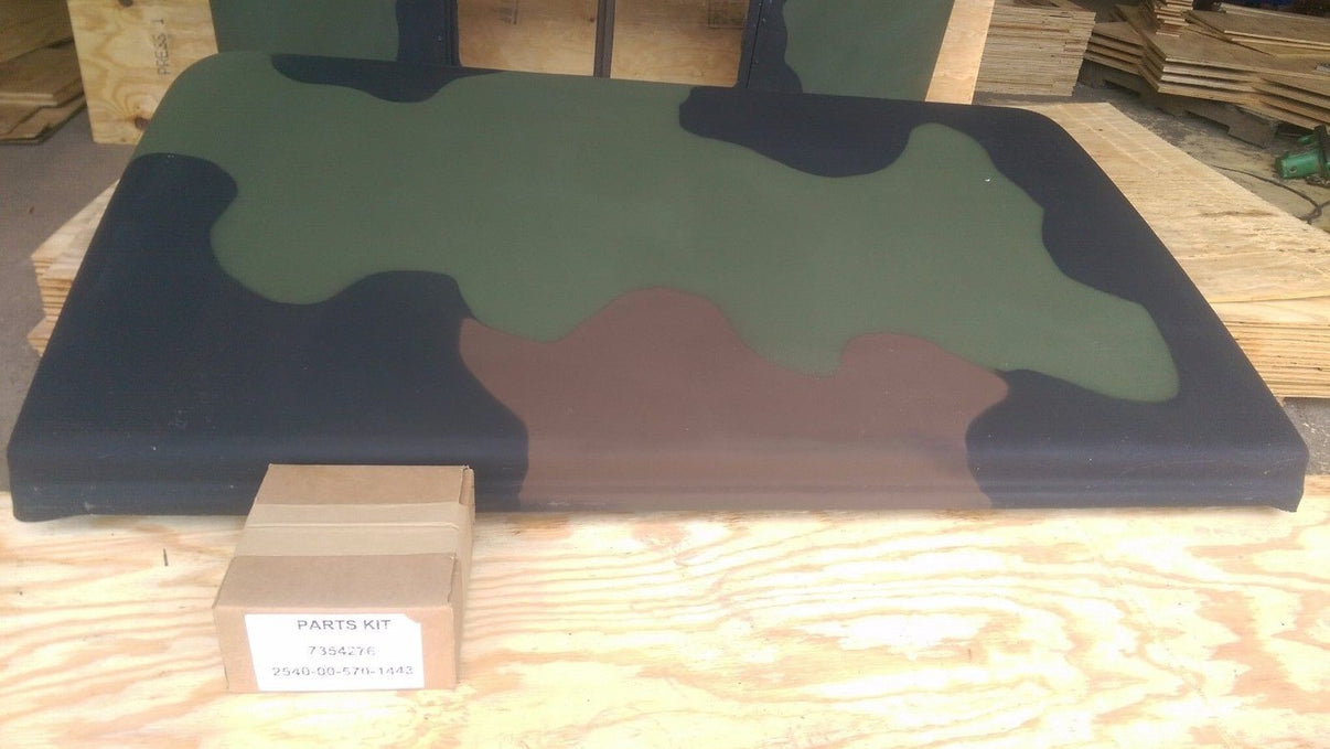 NEW HARD TOP M35a2 M809 M39 M35a3 M35 CAB Sliding Rear Window 2540-00 ...