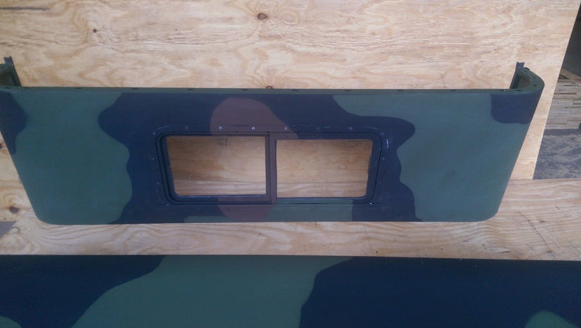 NEW HARD TOP M35a2 M809 M39 M35a3 M35 CAB Sliding Rear Window 2540-00 ...