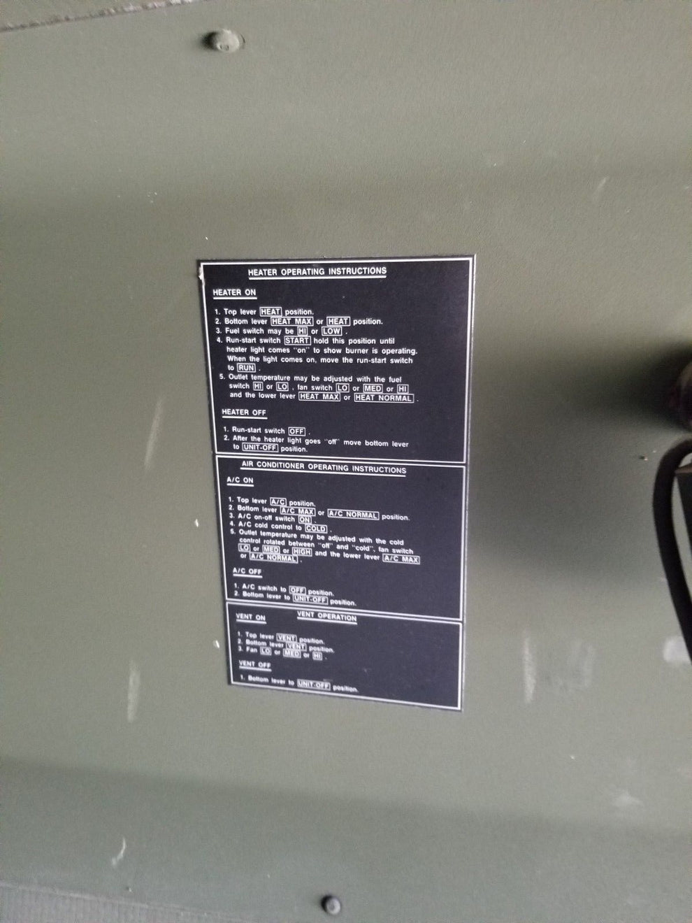 M998 HUMVEE AMBULANCE BODY HMMWV Ambulance Hard Top *RARE* – SECO Parts ...