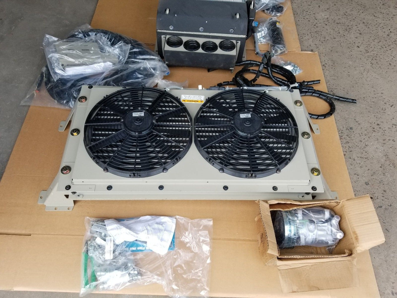 NEW RED DOT Air Conditioning Kit AC Military/Commercial HUMVEE, HMMWV ...