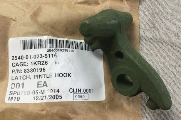 HMMWV M998 M35a2 5 Ton 2.5 Ton Pintle Latch Hook for Pintle Assembly 8 ...