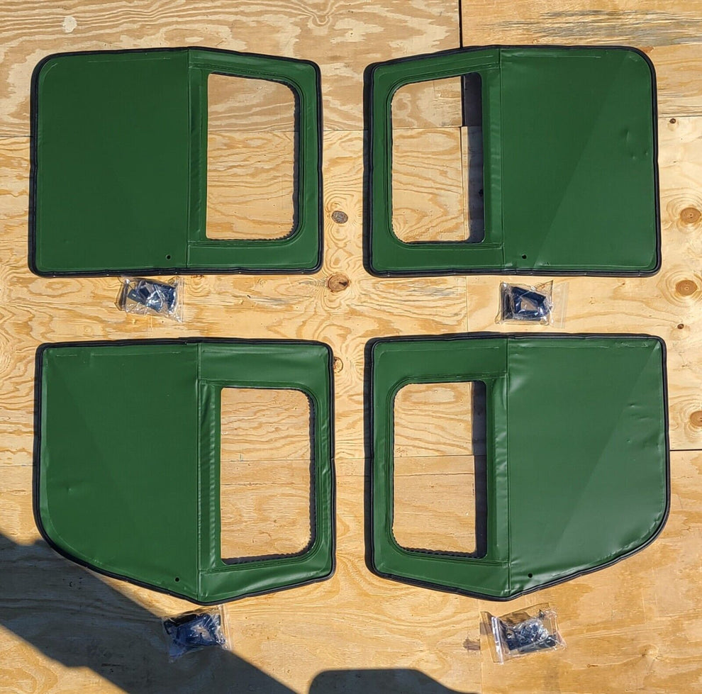 NEW HMMWV 4 Man Soft Top KIT GREEN Humvee M998 4 Doors, C-Pillar ...