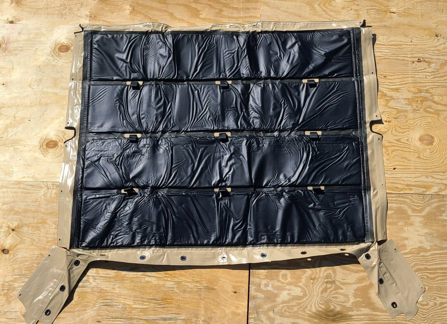 NEW HMMWV 4 Man Soft Top KIT TAN Humvee M998 4 Doors, C-Pillar, Bows ...
